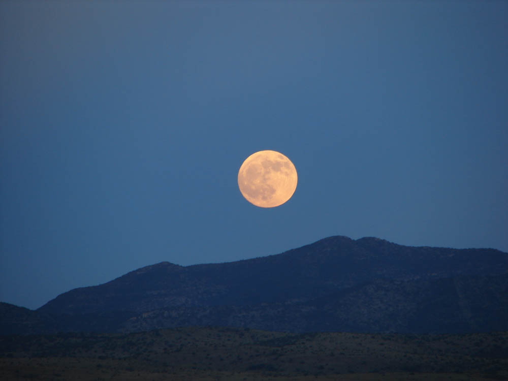 Full Moon in Alpine - Alpine, TexasAlpine, Texas