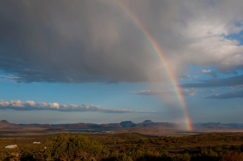 Rainbow Morning - Alpine, TexasAlpine, Texas