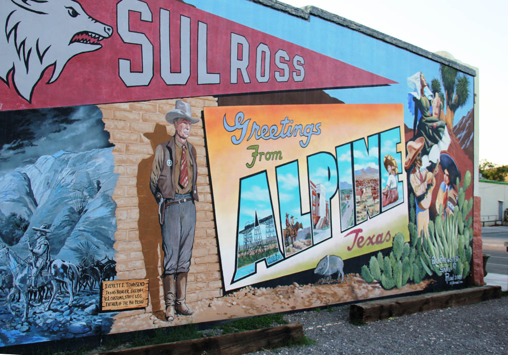 Alpine Mural - Alpine, TexasAlpine, Texas
