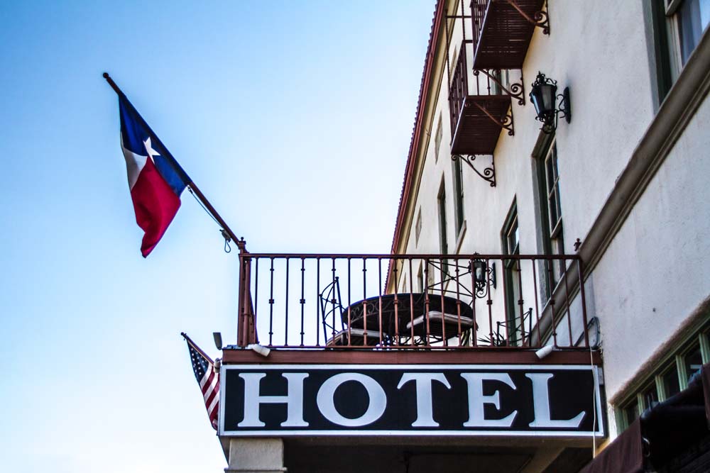 Hotel Balcony, Texas Style | Alpine, Texas