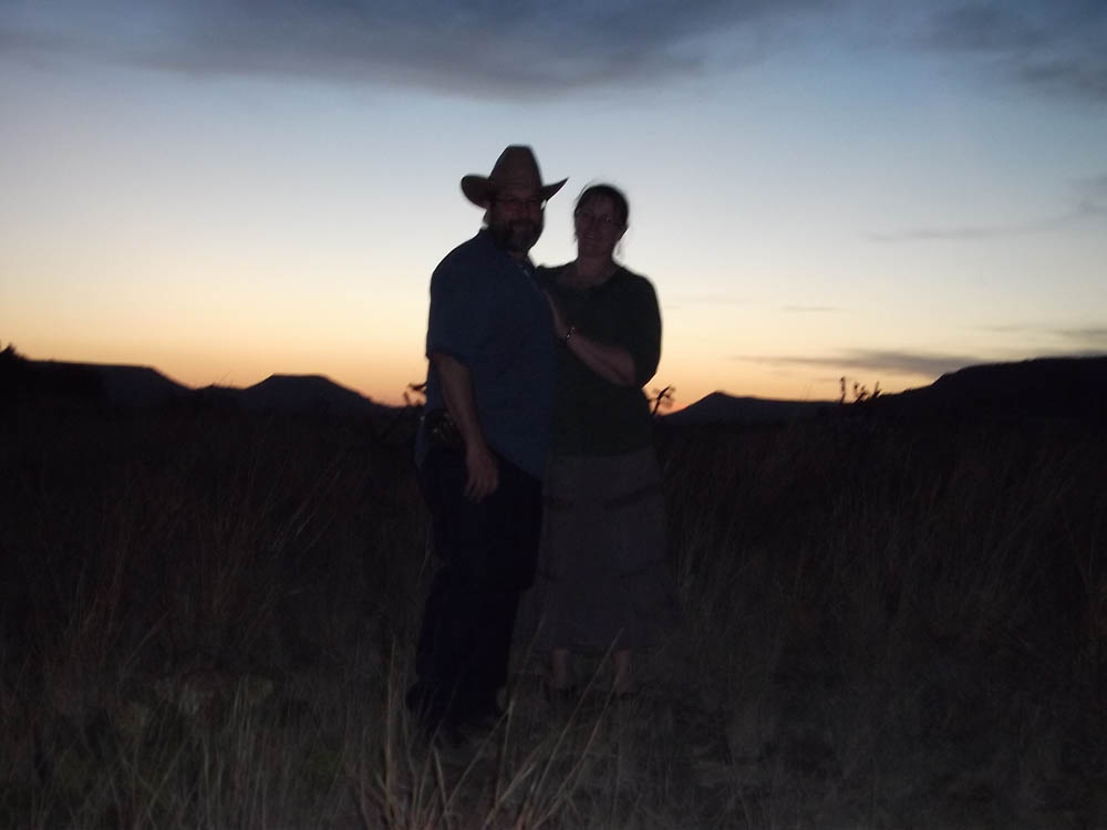 Alpine Couple at Sunset - Alpine, TexasAlpine, Texas