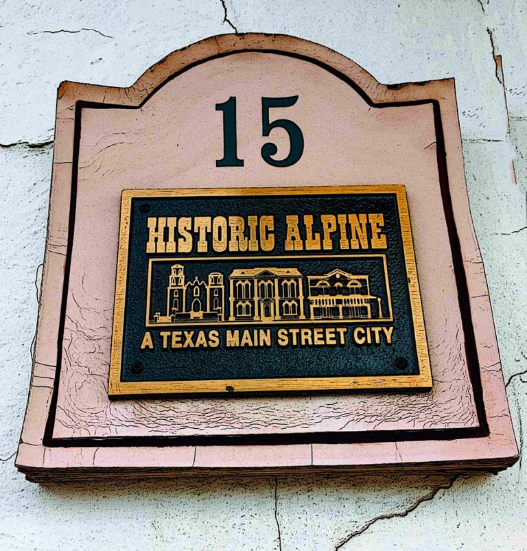 Historic Alpine Sign - Alpine, TexasAlpine, Texas