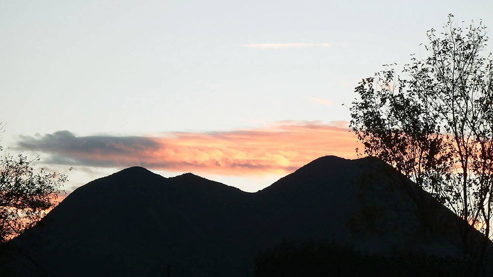 Twin Sisters Sunset | Alpine, Texas