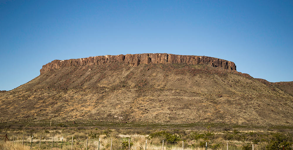 Plateau south of Alpine in the Chisos Mountain Range | Alpine, Texas