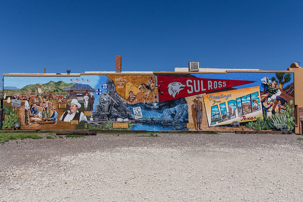 Alpine History in Paint | Alpine, Texas