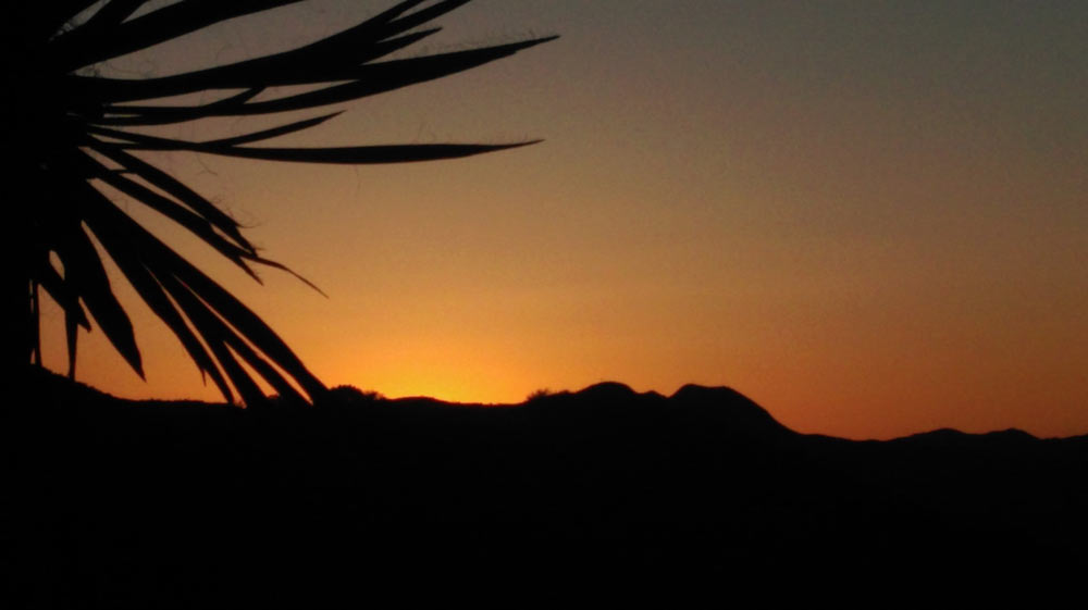Twin Peaks at Sunset | Alpine, Texas
