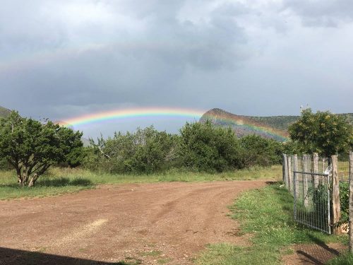 Rainbow over the Valley - Alpine, TexasAlpine, Texas
