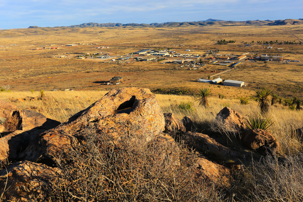View South from Hancock Hill - Alpine, TexasAlpine, Texas