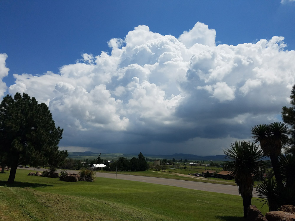 Late Summer Storm (taken from Sul Ross campus) - Alpine, TexasAlpine, Texas
