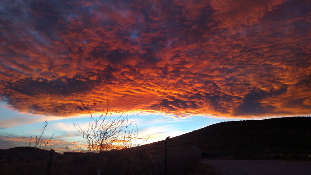 Sunset at Hillside Church - Alpine, TexasAlpine, Texas
