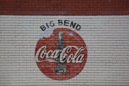 Retro Big Bend Coca Cola Sign - Alpine, TexasAlpine, Texas