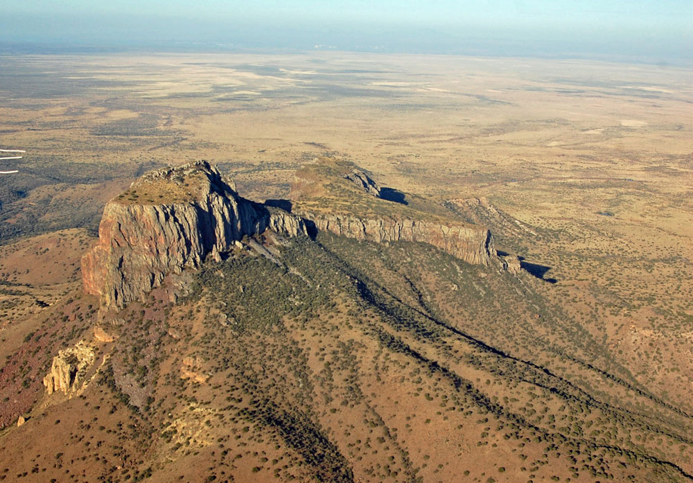 Cathedral Mountain from Heaven | Alpine, Texas
