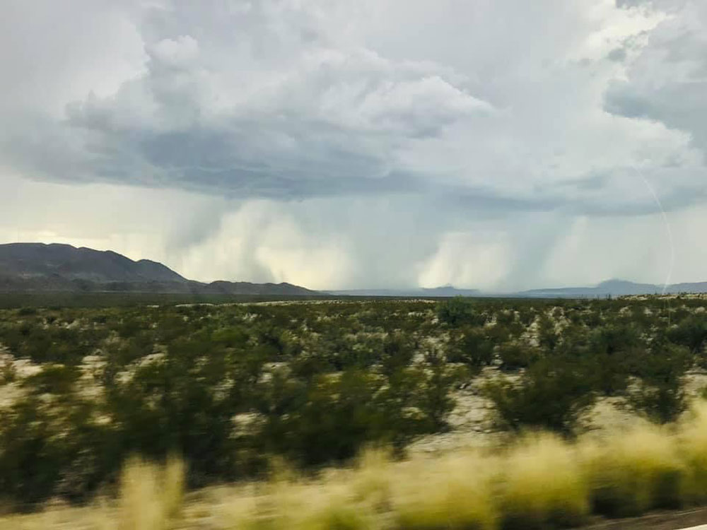 Rain In The Distance - Alpine, TexasAlpine, Texas