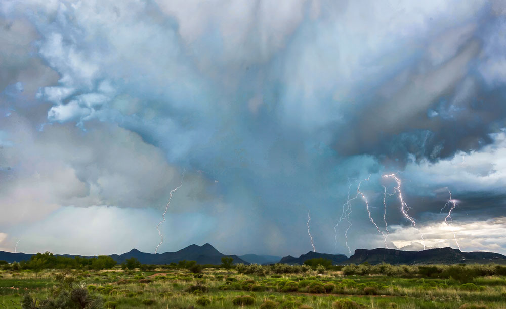 Summer Thunderstorm in Alpine - Alpine, TexasAlpine, Texas