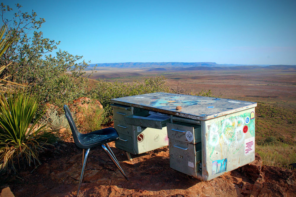 Hancock Hill Desk - Alpine, TexasAlpine, Texas