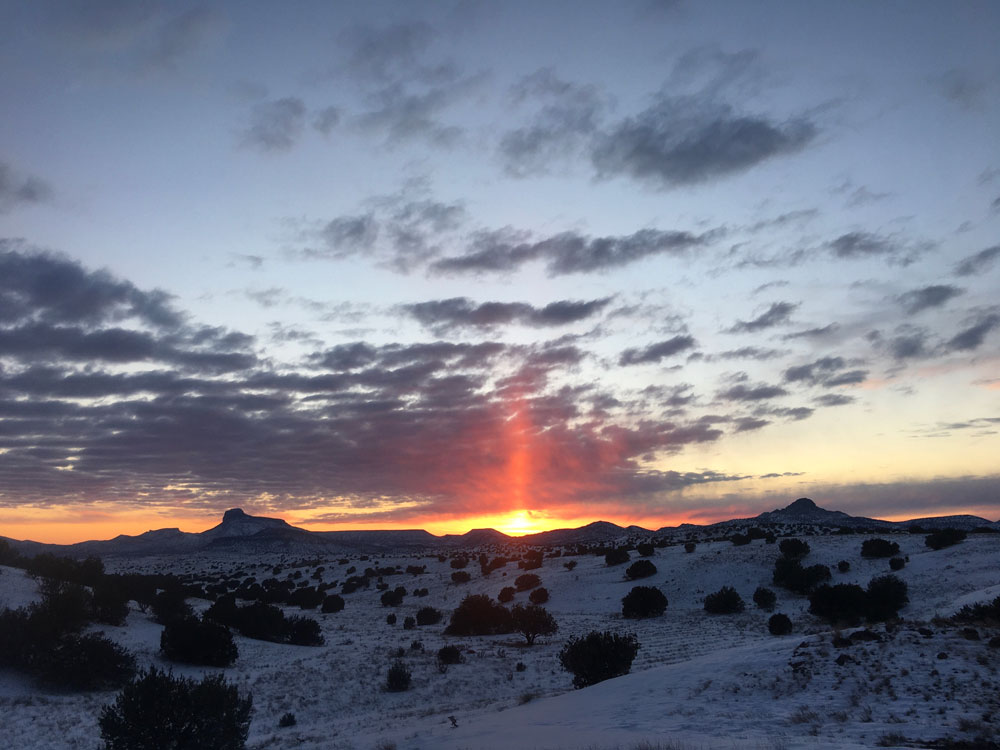 Cathedral Snow - Alpine, TexasAlpine, Texas
