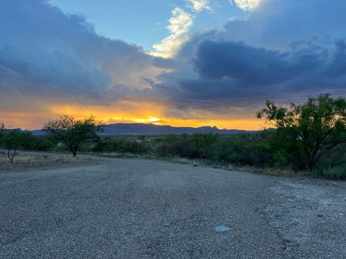 Monsoon Summer Sunset - Alpine, TexasAlpine, Texas