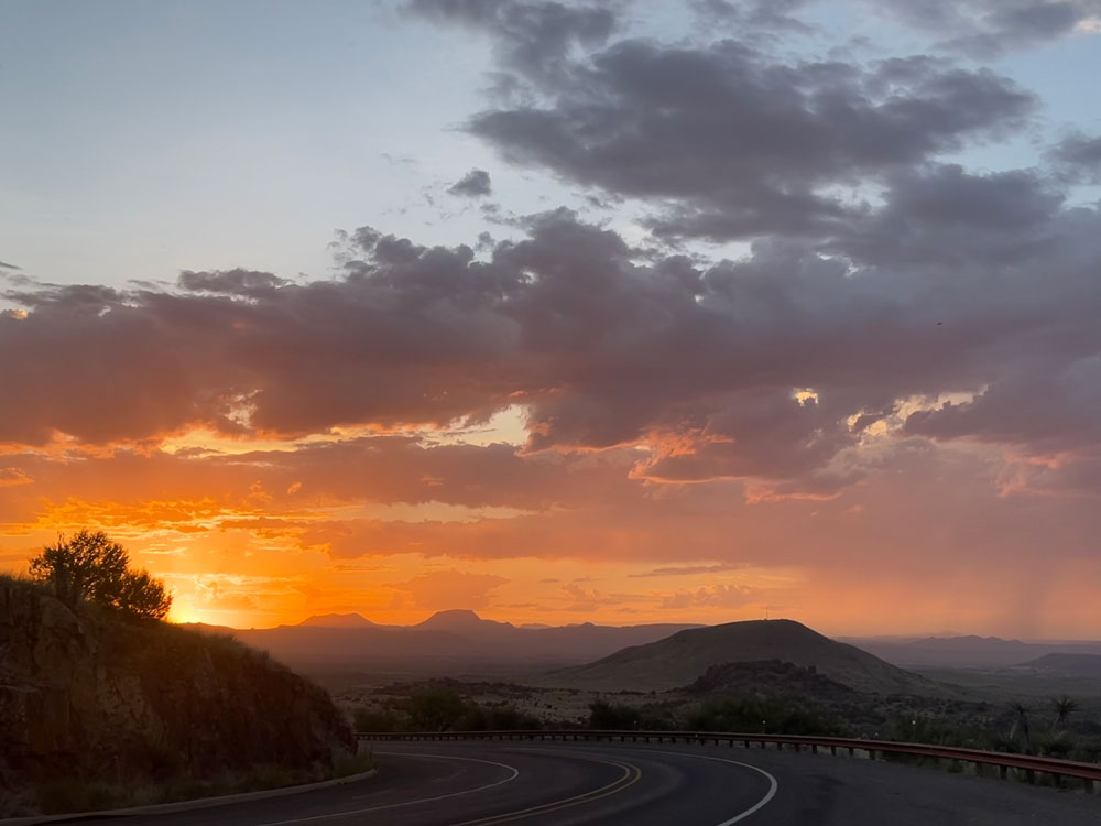 Big Hill Sunset - Alpine, TexasAlpine, Texas
