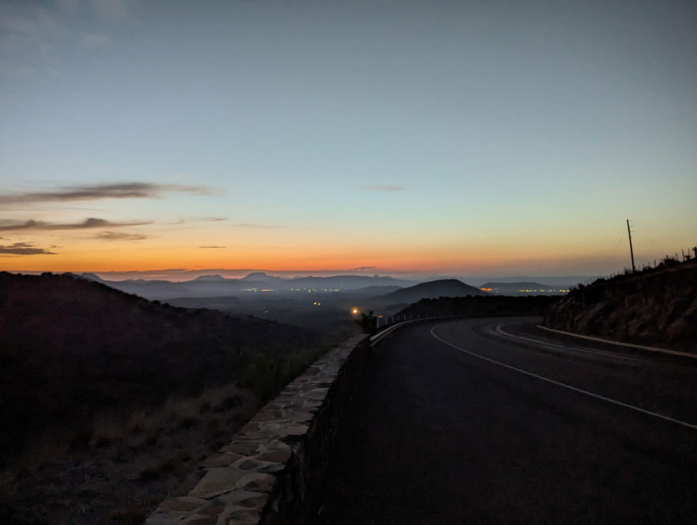 Big Hill Sunset - Alpine, TexasAlpine, Texas