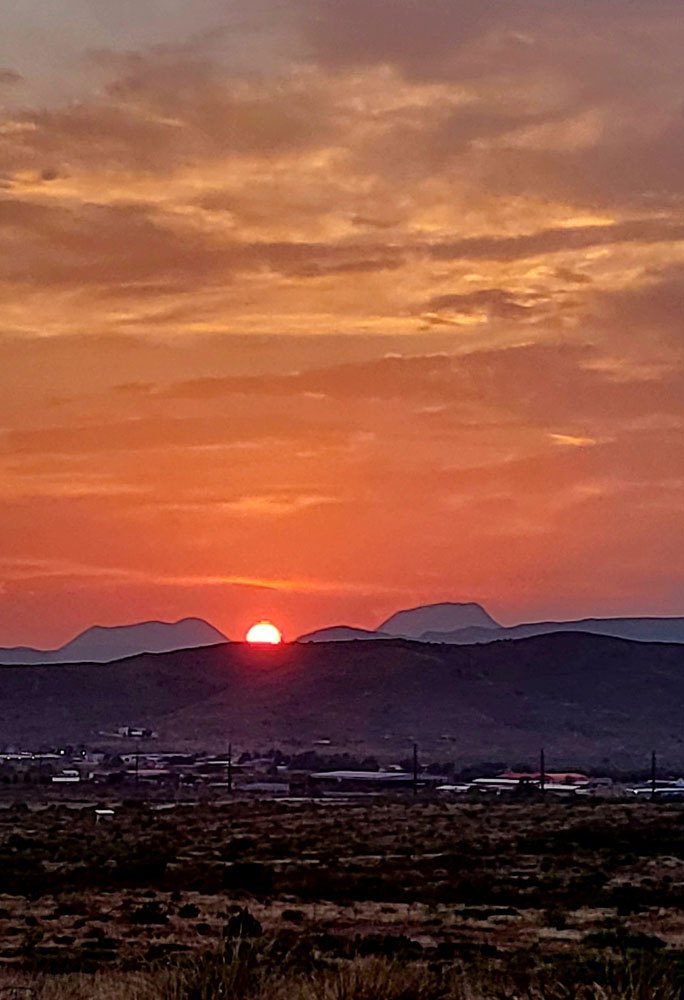 Alpine Sunset - Alpine, TexasAlpine, Texas