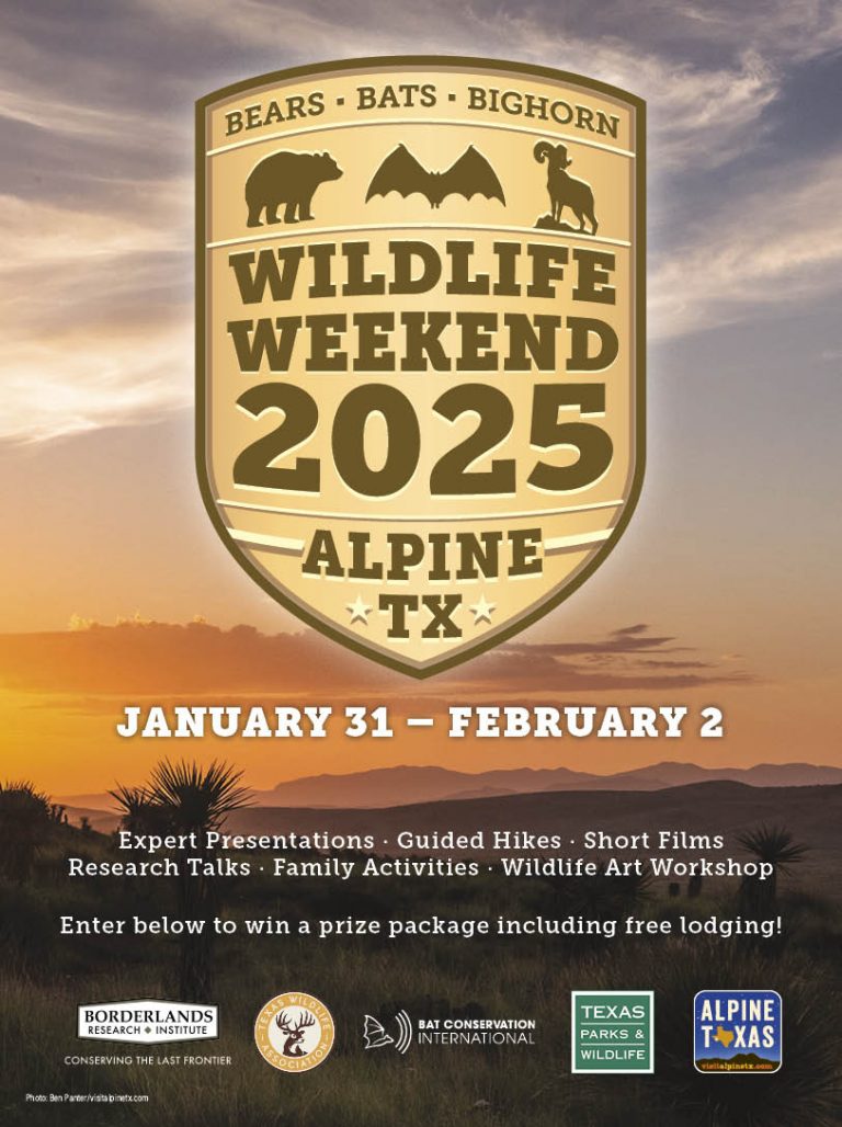 Alpine Wildlife Weekend 2026 - Alpine, TexasAlpine, Texas