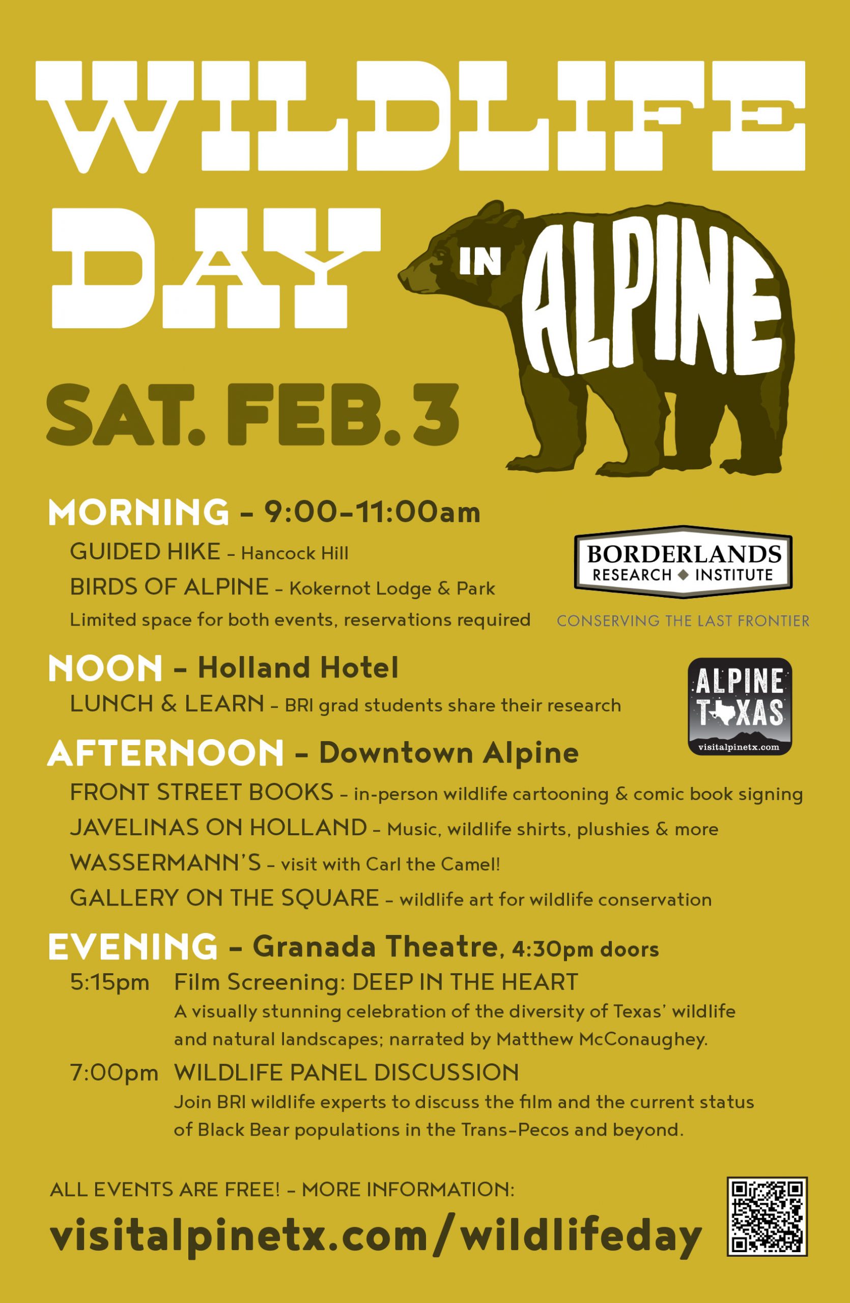 Wildlife Day in Alpine - Alpine, TexasAlpine, Texas