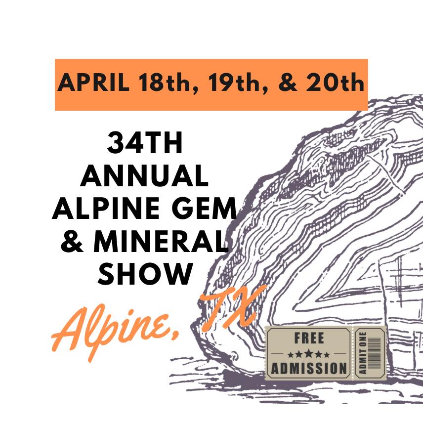 Alpine Gem and Mineral Show - Alpine, TexasAlpine, Texas