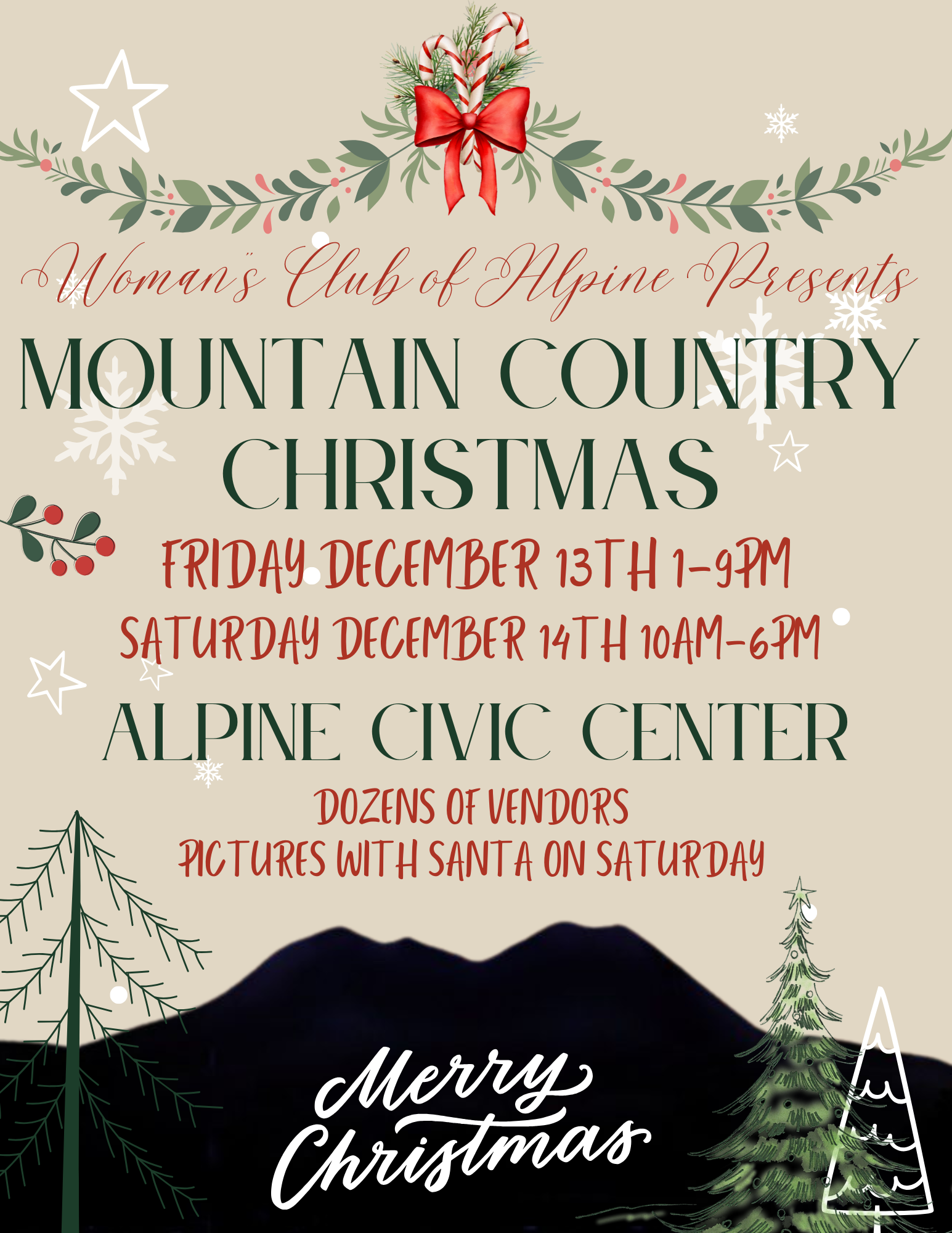 Mountain Country Christmas - Alpine, TexasAlpine, Texas