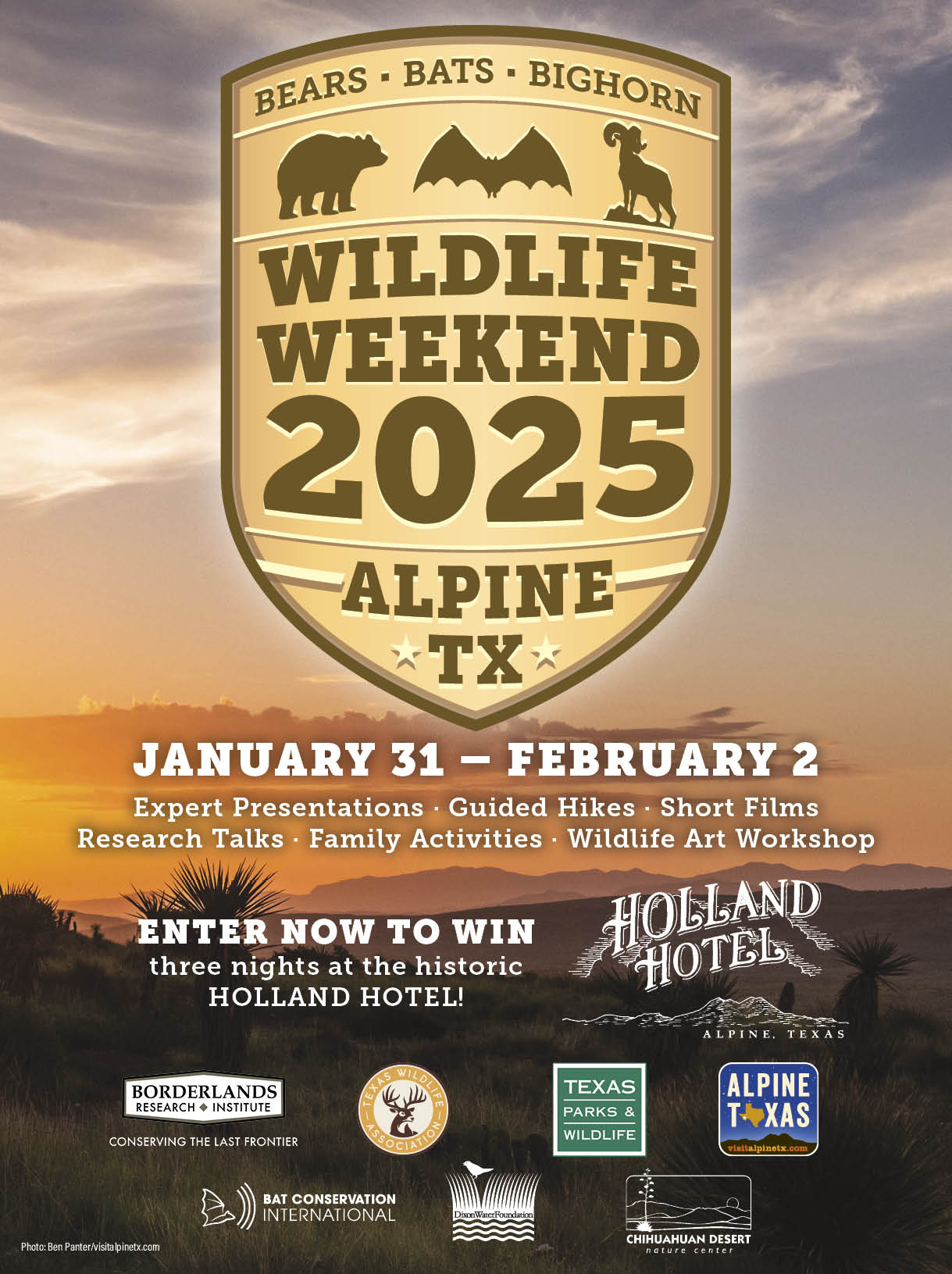 Alpine Wildlife Weekend 2025 - Alpine, TexasAlpine, Texas