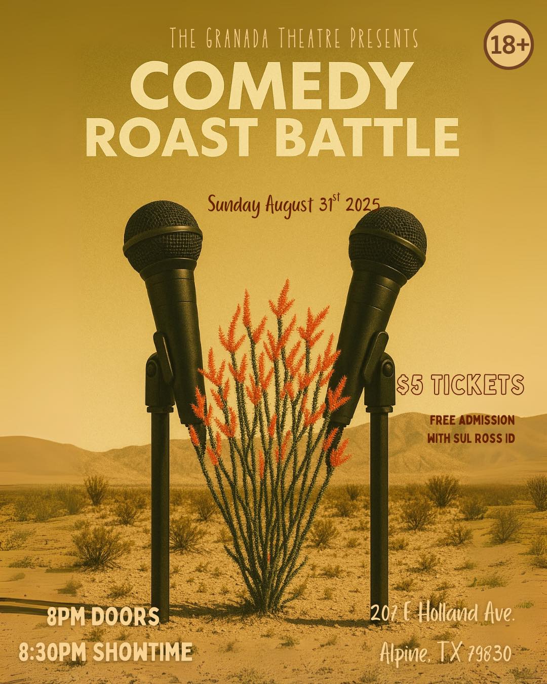 Comedy Battle - Alpine, TexasAlpine, Texas