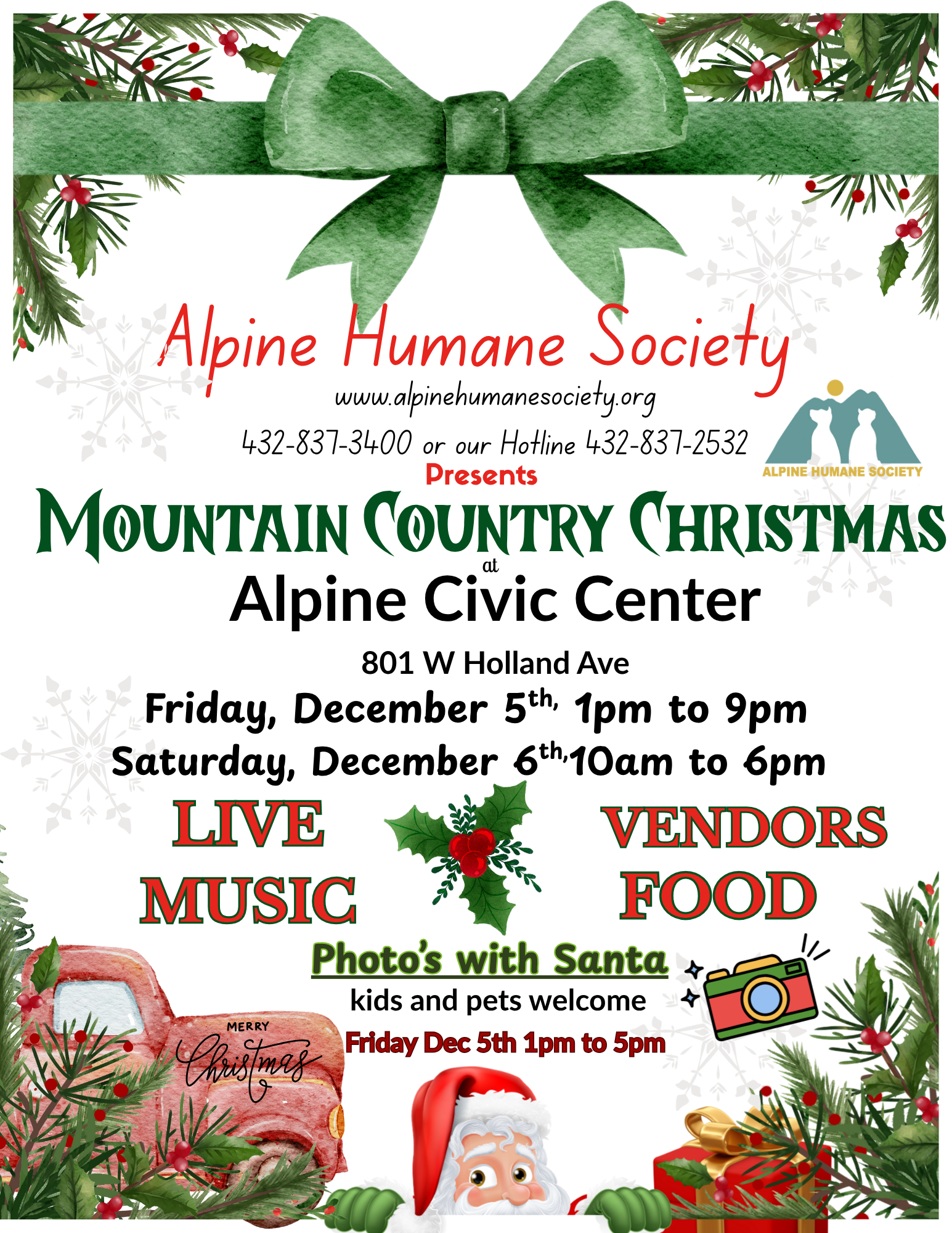 Mountain Country Christmas - Alpine, TexasAlpine, Texas